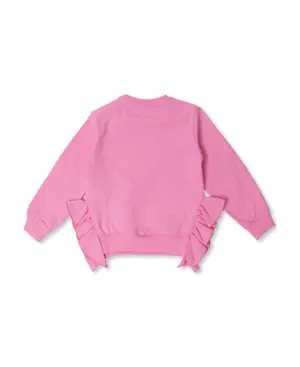 Versace Medusa Head Ruffle-trim Sweatshirt