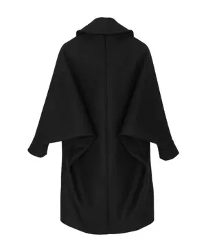 Saint Laurent Oversized Coat In Wool