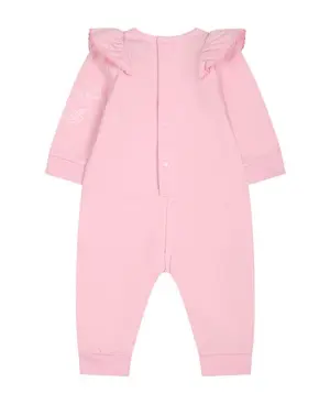 Kenzo Round-collar And Long-sleeved Jumpsuit
