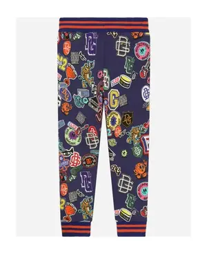 Dolce & Gabbana Sticker-print Track Pants