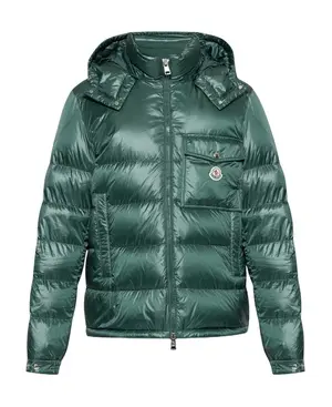 Moncler Wollaston Zip-up Padded Jacket - Green