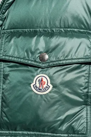 Moncler Wollaston Zip-up Padded Jacket - Green