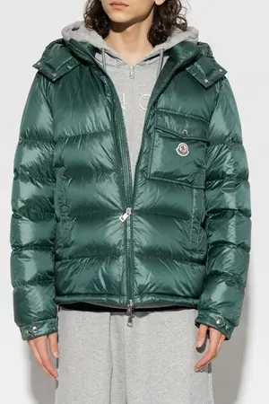 Moncler Wollaston Zip-up Padded Jacket - Green