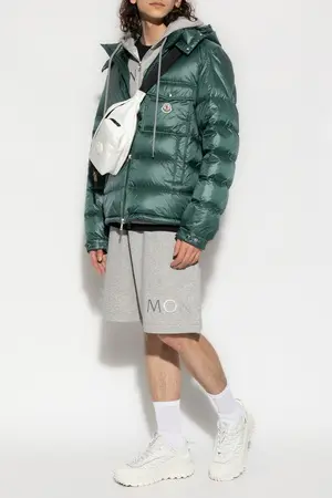Moncler Wollaston Zip-up Padded Jacket - Green