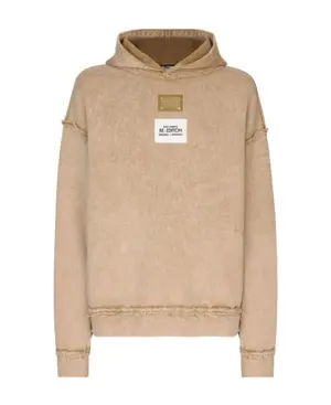 Dolce & Gabbana Dolce Gabbana Logo Plaque Hoodie