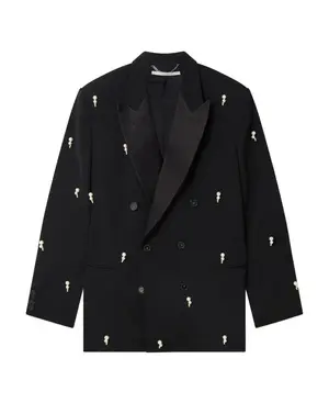 Stella McCartney Pearls Embellished Blazer