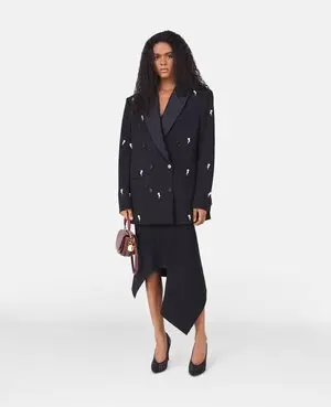Stella McCartney Pearls Embellished Blazer