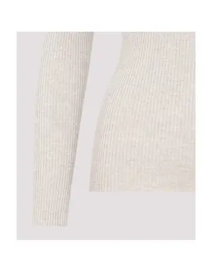 Brunello Cucinelli High-necked Long-sleeved Sweater