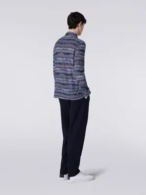 Missoni Chevron Printed Long-sleeved Shirt