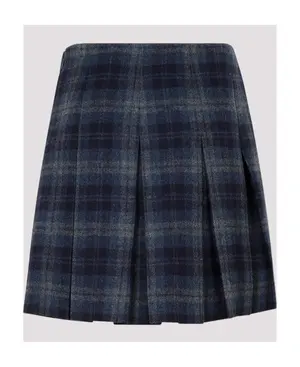 Fabiana Filippi Plaid Skirt
