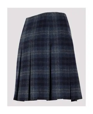 Fabiana Filippi Plaid Skirt