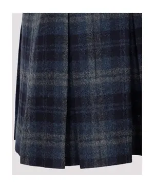 Fabiana Filippi Plaid Skirt