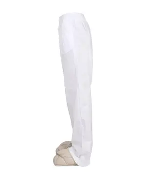 Fabiana Filippi Straight-leg Elasticated-waistband Trousers - White