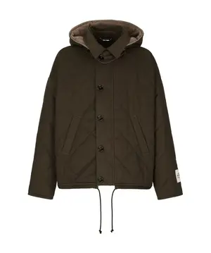 Dolce & Gabbana Dolce Gabbana Quilted Hooded Jacket