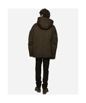 Dolce & Gabbana Dolce Gabbana Quilted Hooded Jacket