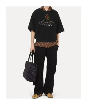 VIVIENNE WESTWOOD Oversized Embroidered Sweatshirt