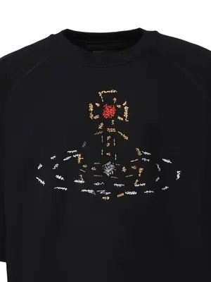 VIVIENNE WESTWOOD Oversized Embroidered Sweatshirt