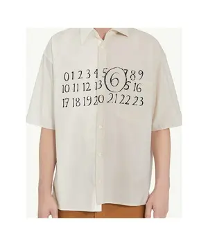 MAISON MARGIELA Asymmetric Poplin Shirt