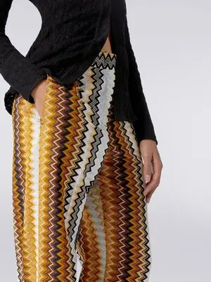 Missoni Mid-rise Wide-leg Trousers