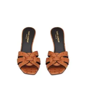 Saint Laurent Tribute Open-toe Mules