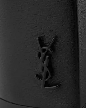 Saint Laurent Lou Almond Toe Ankle Boots