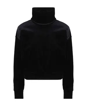 Saint Laurent Funnel Neck Long-sleeved Top