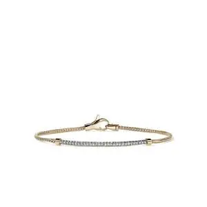 JOHNHARDY John Hardy Jh Essential Pavé Bracelet Diamonds, 1.8mm - Gold