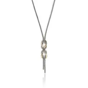 JOHNHARDY Infinite Love Knot Necklace, Gold 1.8mm - Sterling Silver