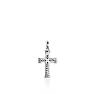 JOHNHARDY John Hardy Jh Essential Cross Pendant Diamonds