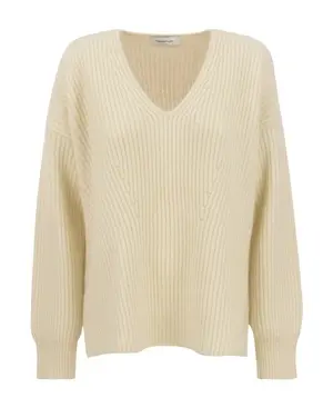FABIANA FILIPPI Fabiana Filippi V-Neck Knitted Jumper