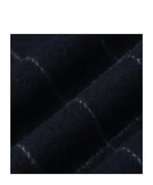Polo Ralph Lauren Check Embroidered Scarf - Hunter Navy