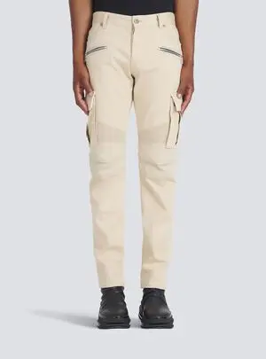 Balmain Cotton Cargo Trousers
