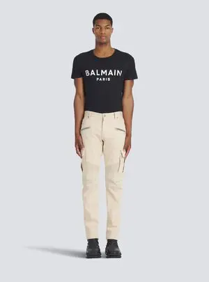 Balmain Cotton Cargo Trousers