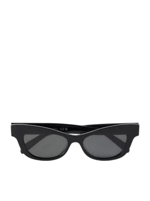 Celine Triomphe Cat-eye Acetate Sunglasses Black
