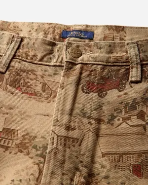 Polo Ralph Lauren Logo Patch Straight Leg Pants