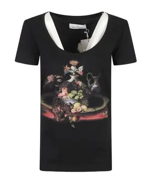 VIVIENNE WESTWOOD Graphic Printed Oversized T-shirt