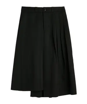 Our Legacy Origami Pleated Skirt - Black