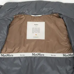 Max Mara Oversized Water-repellent Padded Gilet - Medium Grey