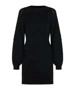 TWINSET Lace Detail Knit Dress