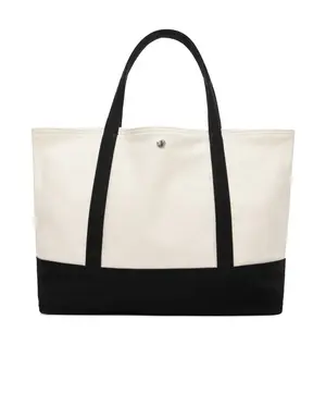 TOTEME Contrast-trim Beach Tote Bag
