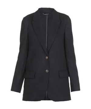 Brunello Cucinelli Single-breasted Buttoned Jacket