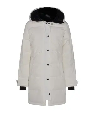 Canada Goose Hooded Cotton Jacket - Gray
