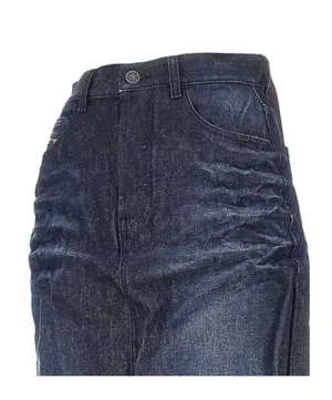 DIESEL® Back Slit Midi Skirt