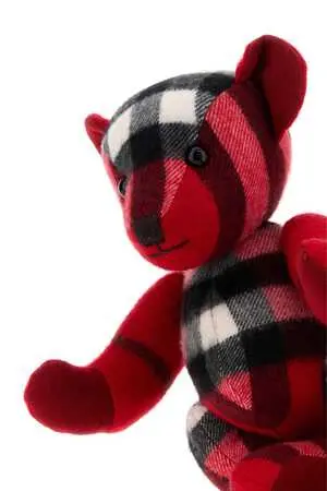 Burberry Checked Thomas Bear - No