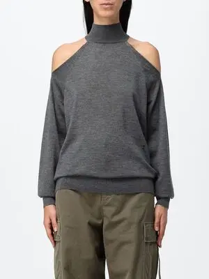 Fendi Mock-neck Knitted Sweater