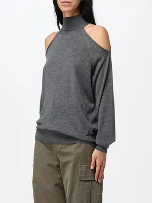Fendi Mock-neck Knitted Sweater