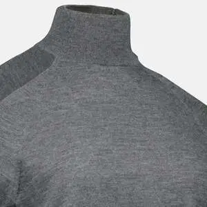 Fendi Mock-neck Knitted Sweater