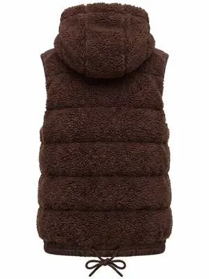 Moncler Teddy Hooded Insulated Vest