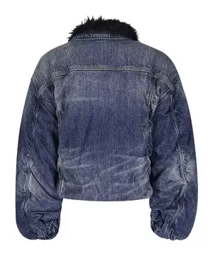 DIESEL® Gathered Denim Jacket