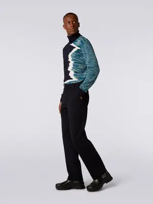 Missoni Straight-leg Wool-blend Trousers